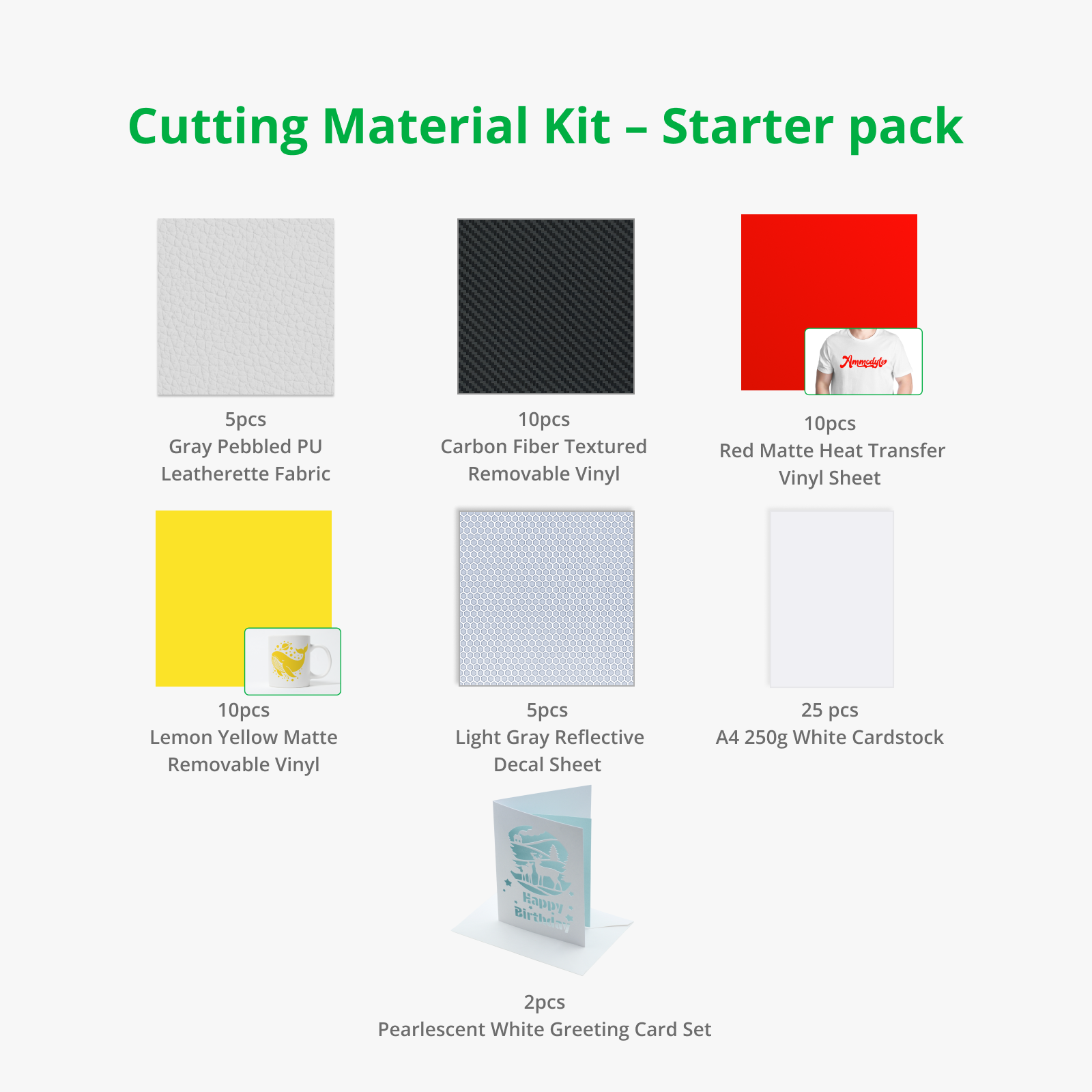 Cutting Material Kit – Starter Pack | Bambu Lab EU Store