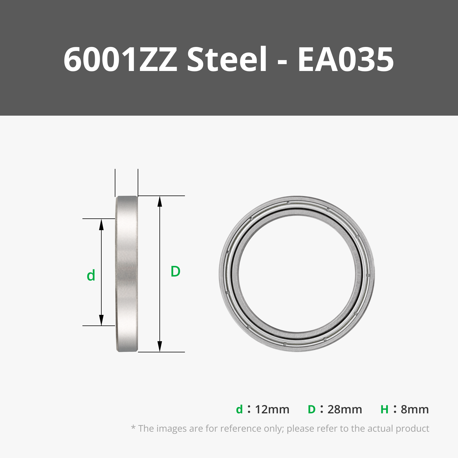 Steel Deep Groove Ball Bearings | Bambu Lab EU Store