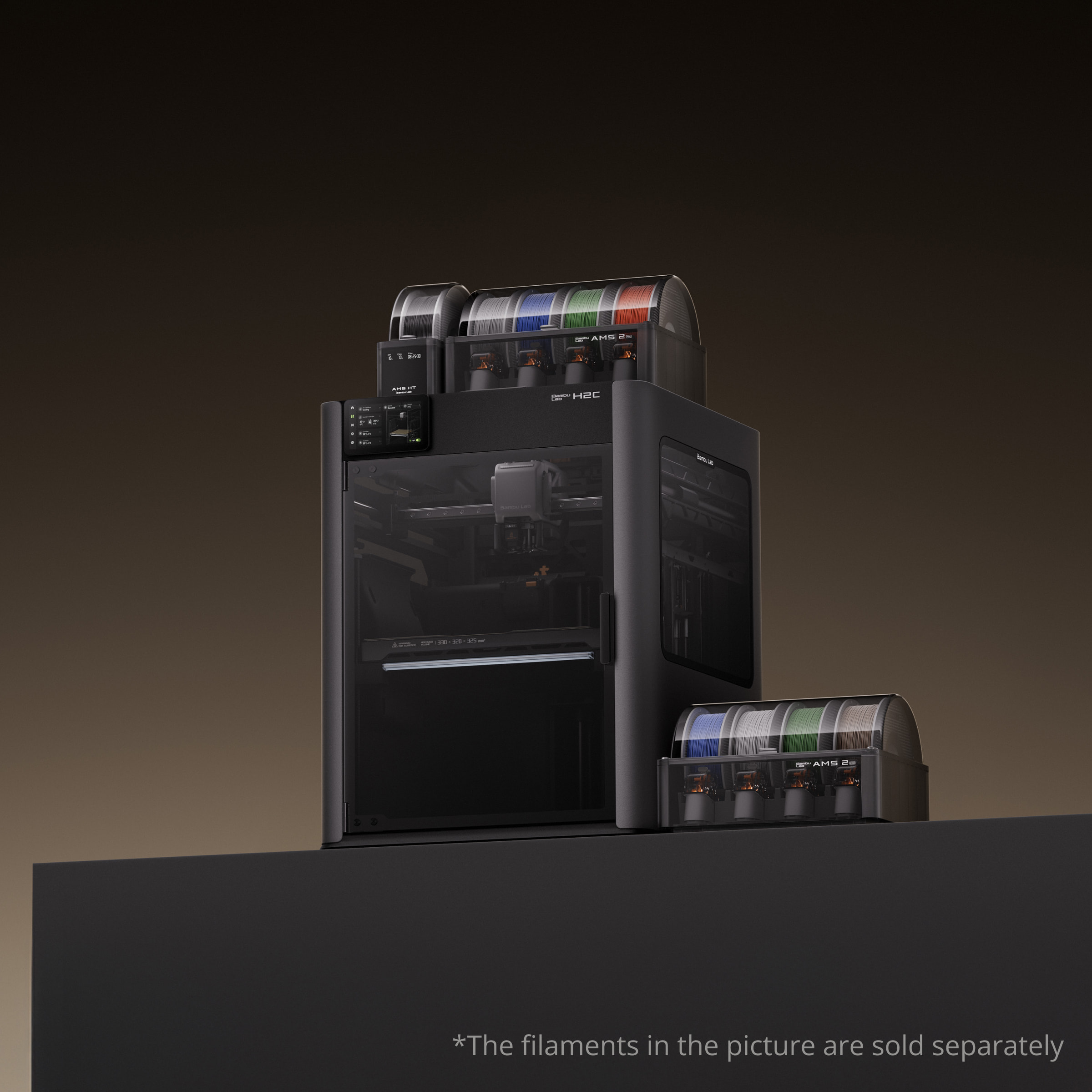 Buy Bambu Lab H2C: Purge-Saving Multi-Material, Multi-Color 3D Printer | Bambu Lab EU Store