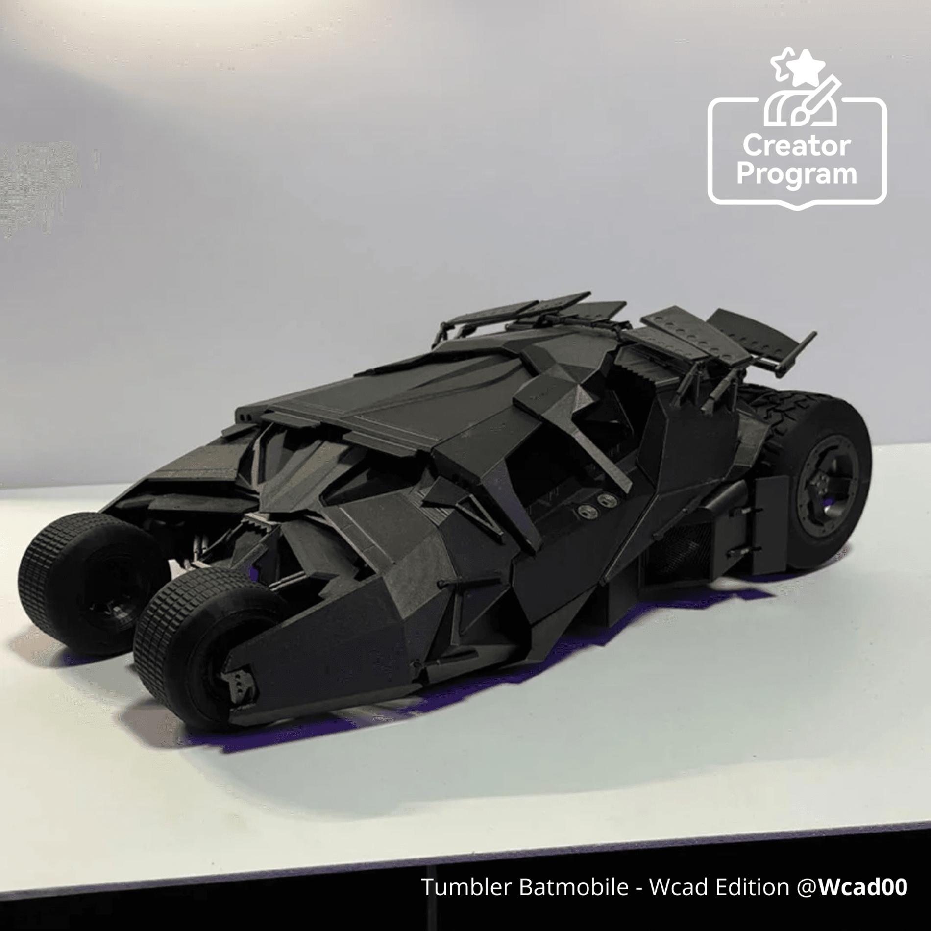 Tumbler Batmobile - Wcad Edition | Bambu Lab EU Shop