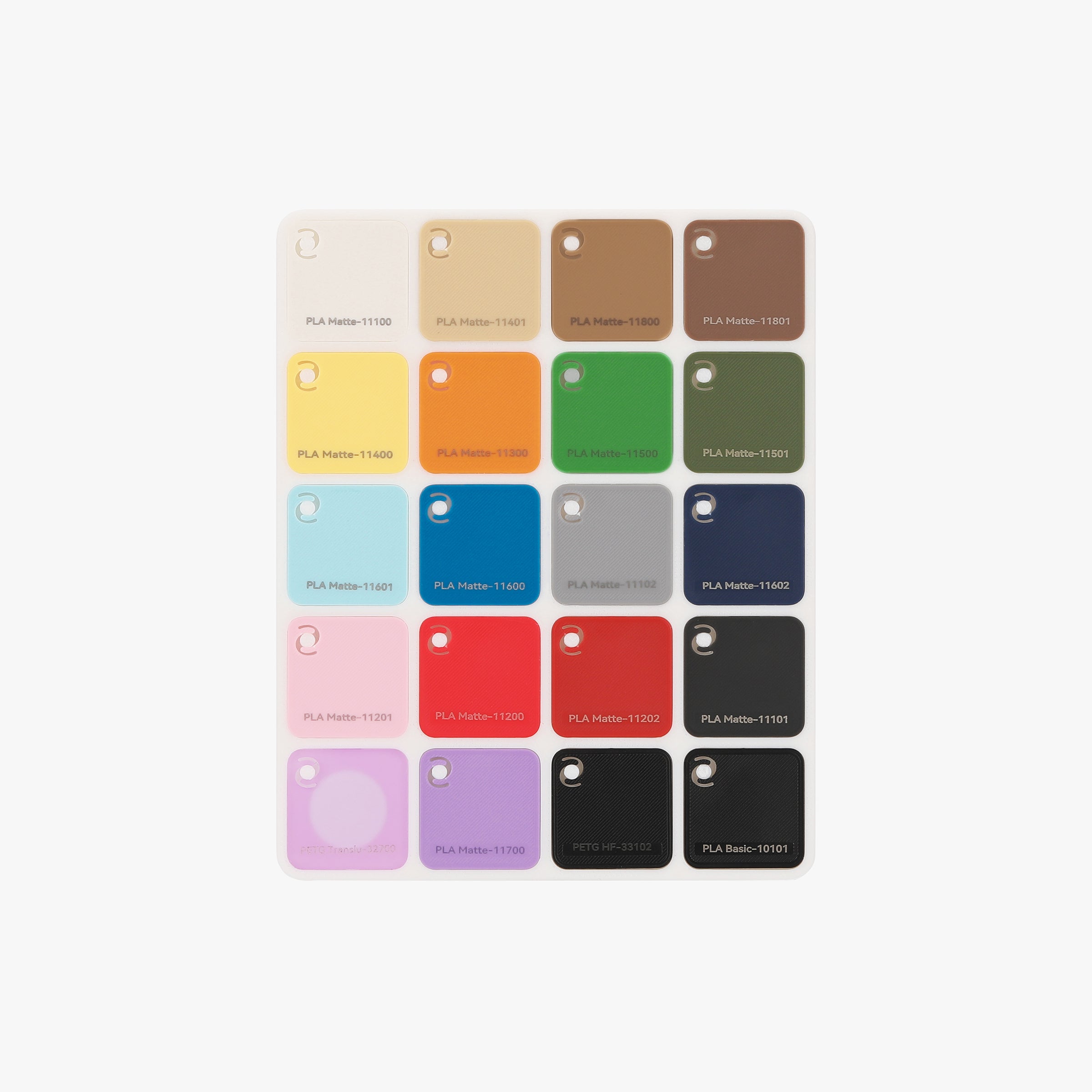 Bambu Filament Swatches | Bambu Lab EU Store